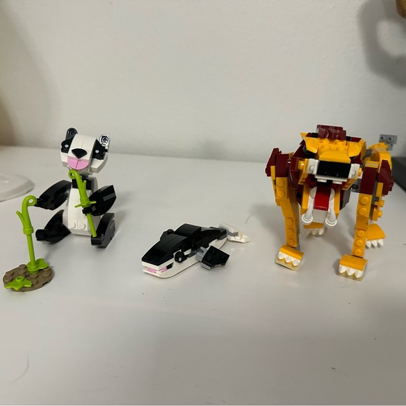 Lego | Toys | Lego Lion Panda Orca | Poshmark